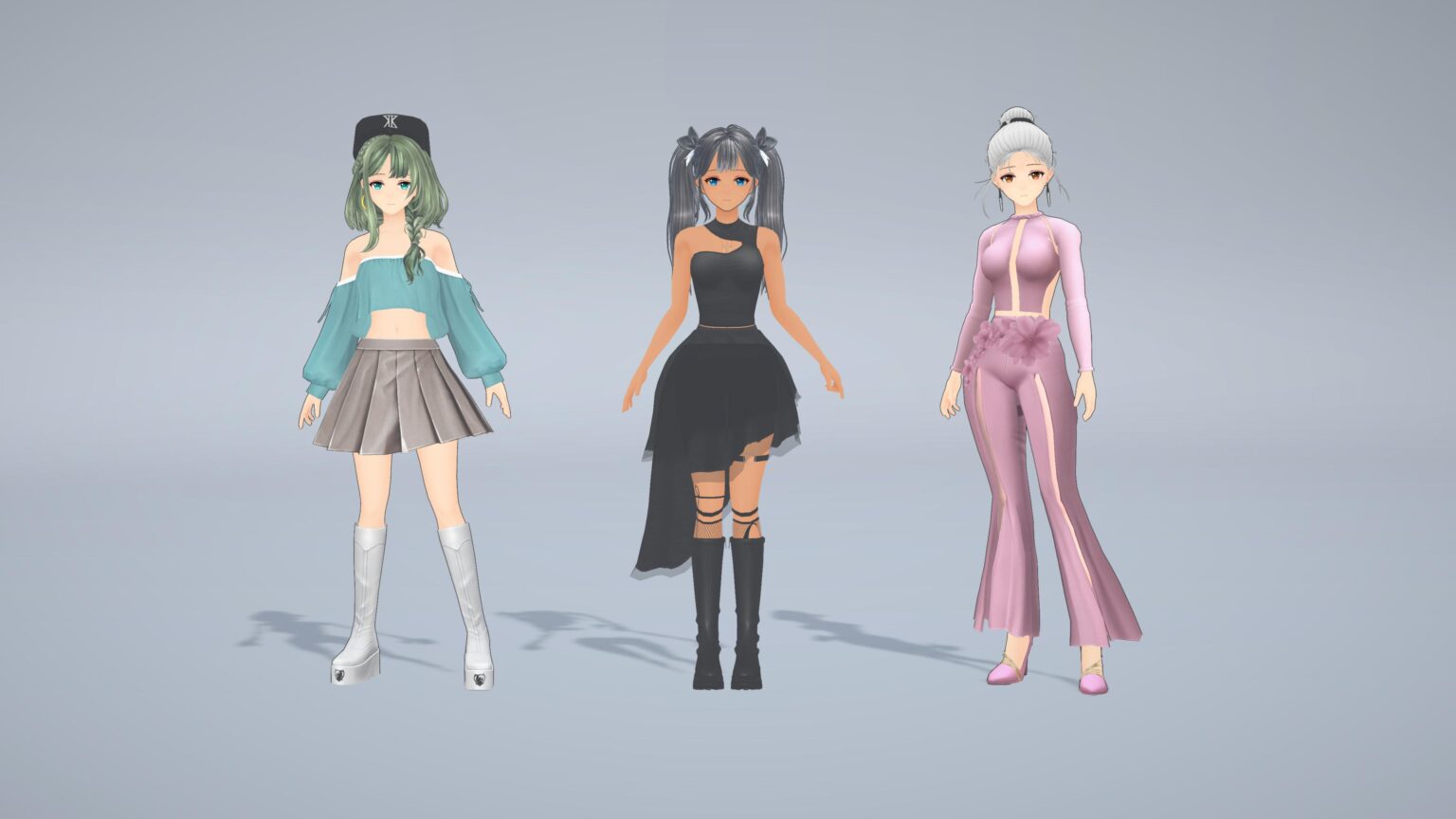 Anime Female Dancer – Pack 1 - Kameworks